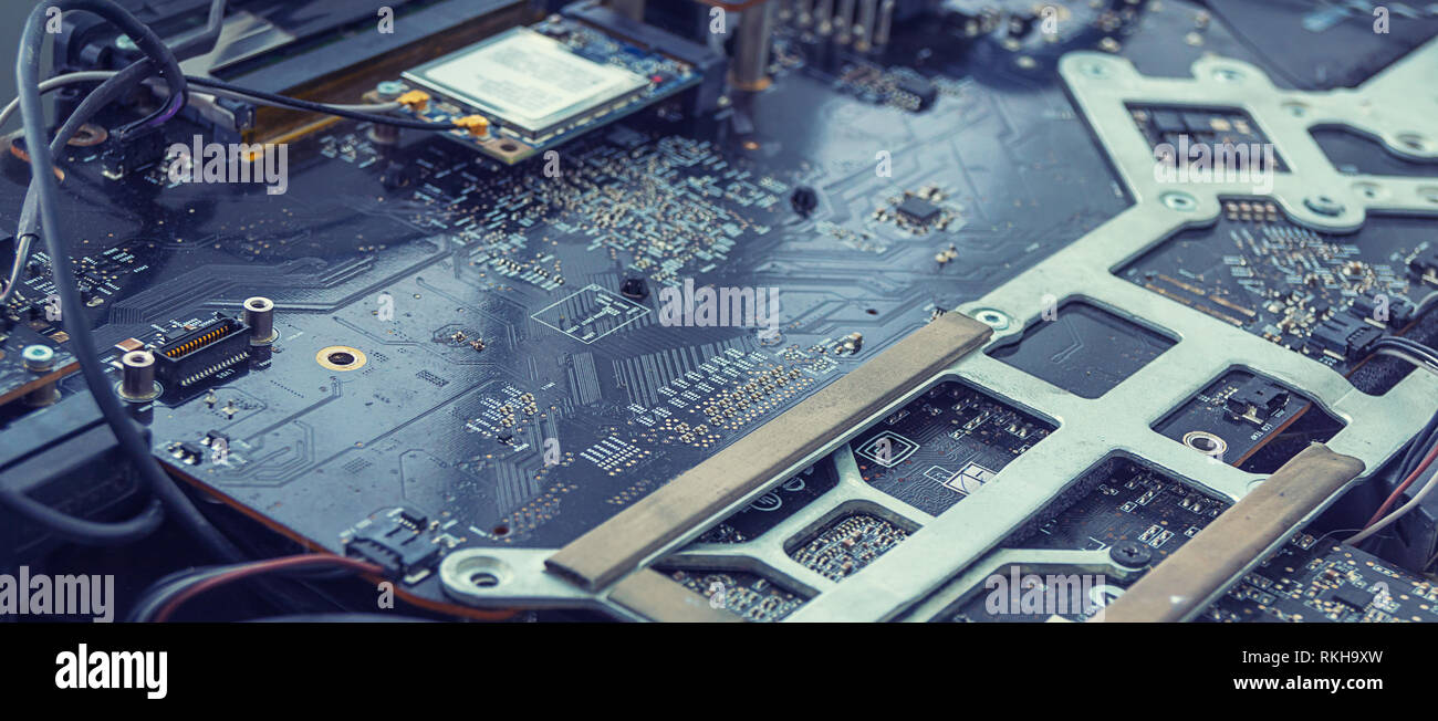 computer chip, repair and soldering of the scheme. development of new ...