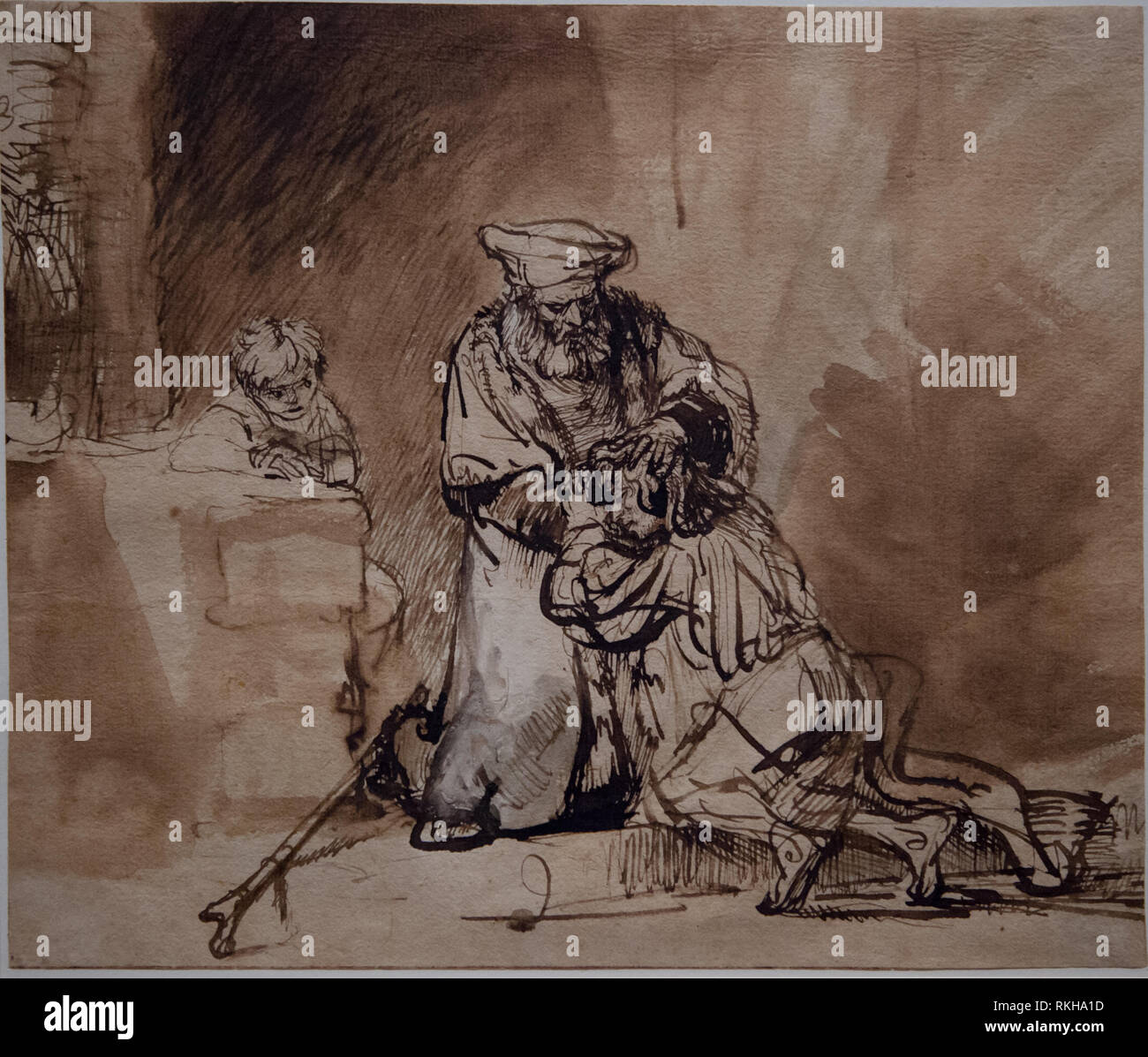 Bible pencil drawing hi-res stock photography and images - Alamy