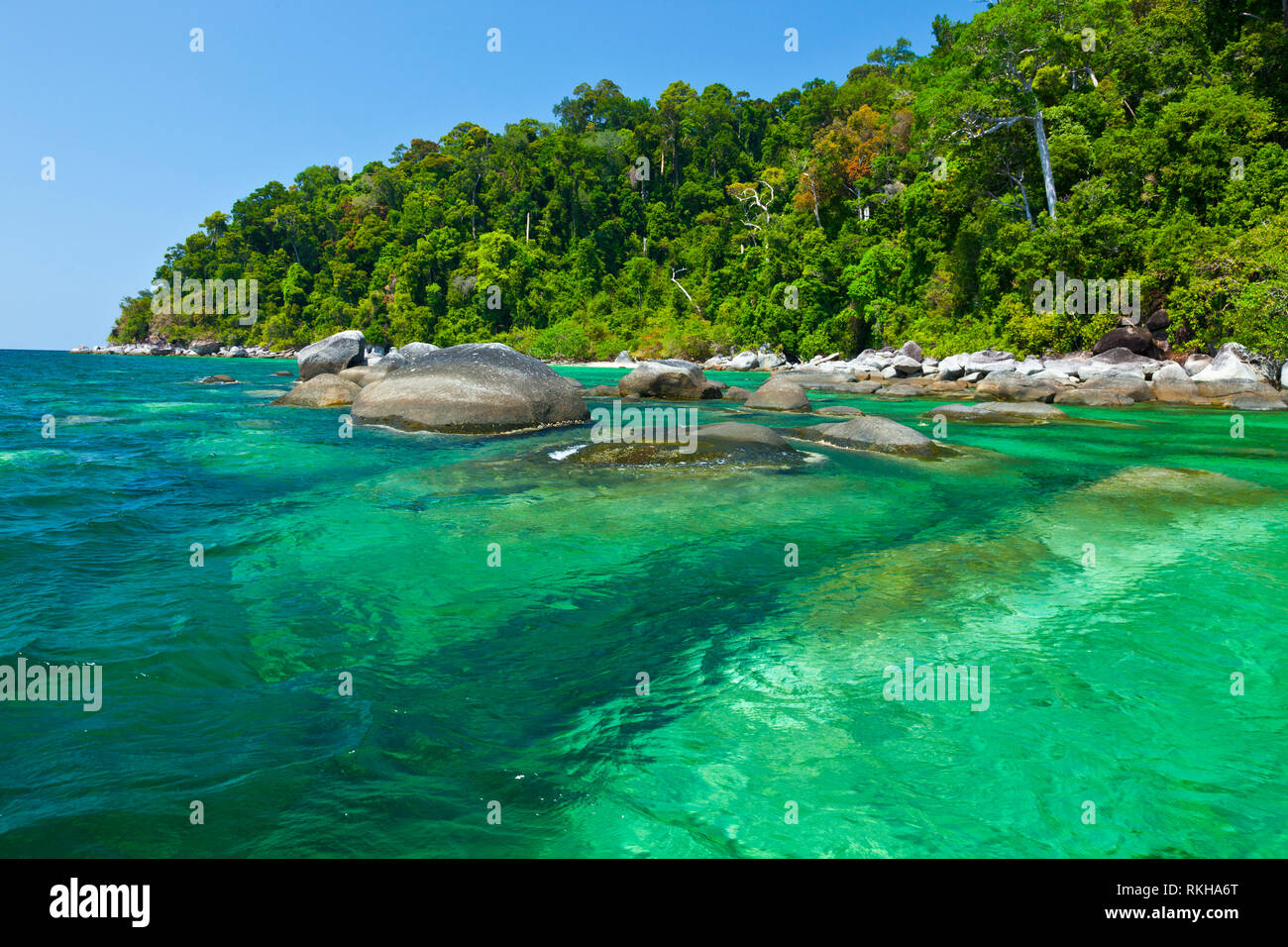 Koh Adang. Adang Archipelago. Tarutao Marine National Park. Satun ...