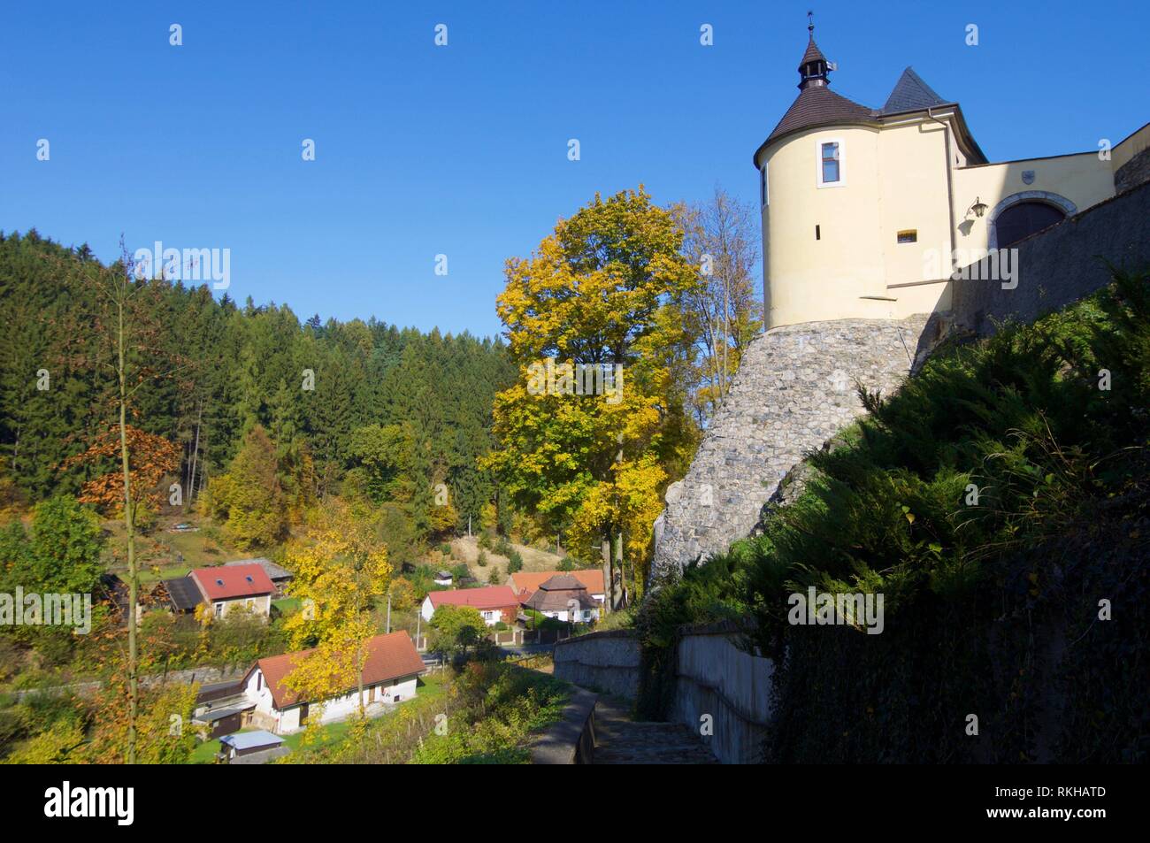Cesky Sternberk Castle High Resolution Stock Photography and Images - Alamy