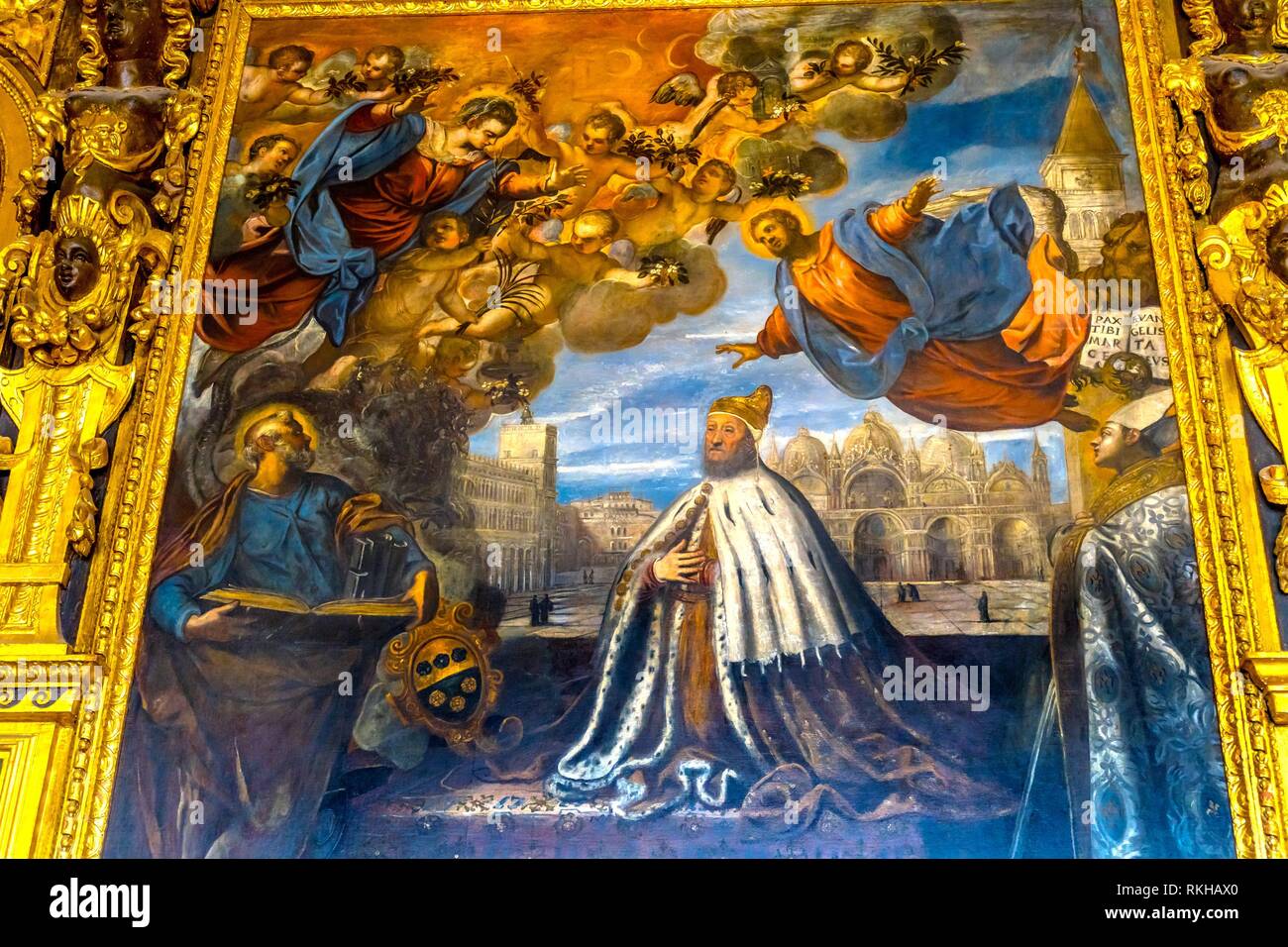 Venetian Doge Stock Photos & Venetian Doge Stock Images - Alamy