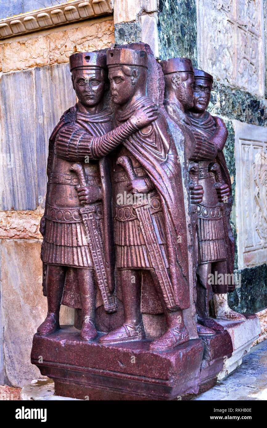 Tetrarchs sculpture basilica san marco hi-res stock photography and ...