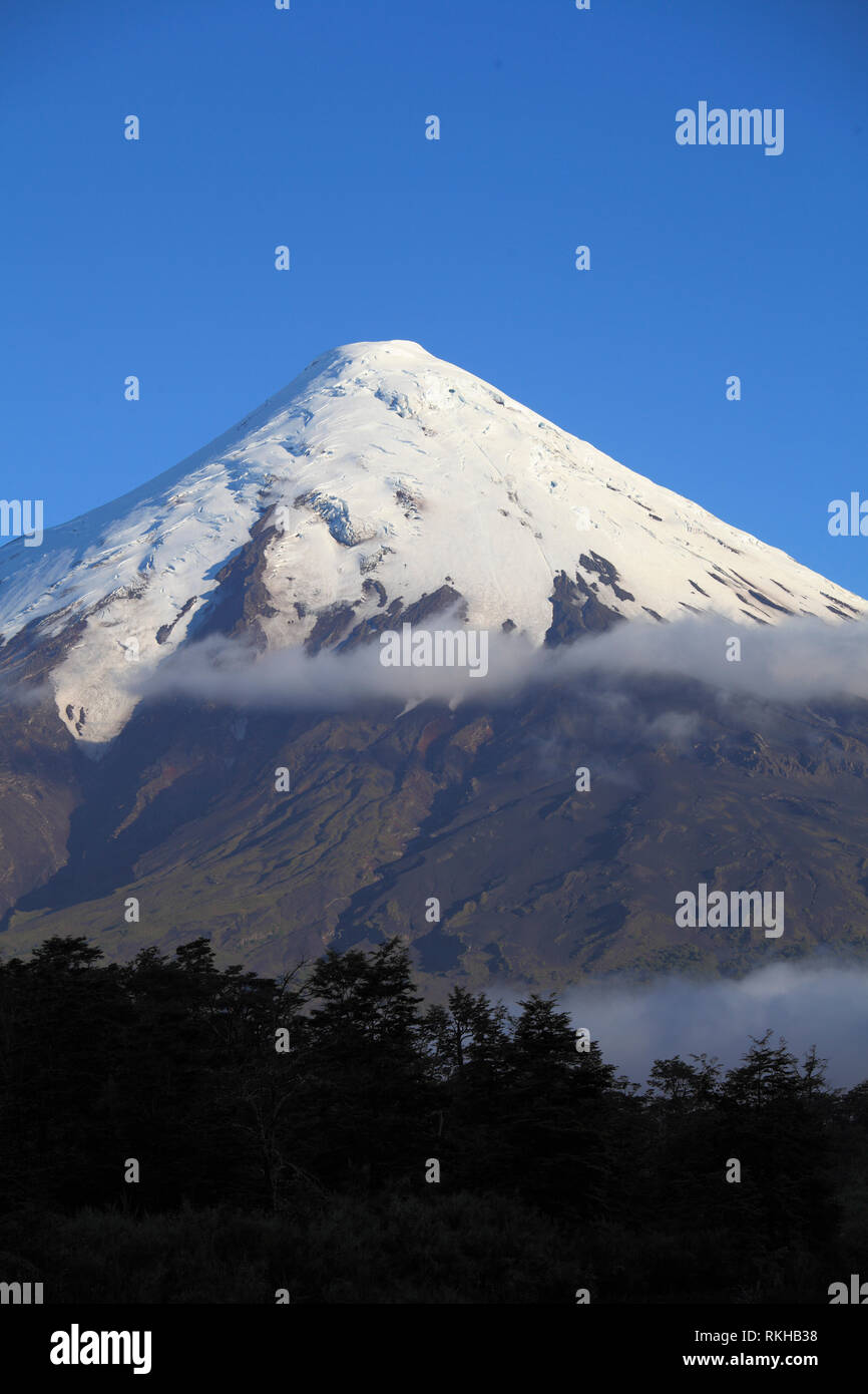 Chile, Lake District, Osorno Volcano Stock Photo - Alamy