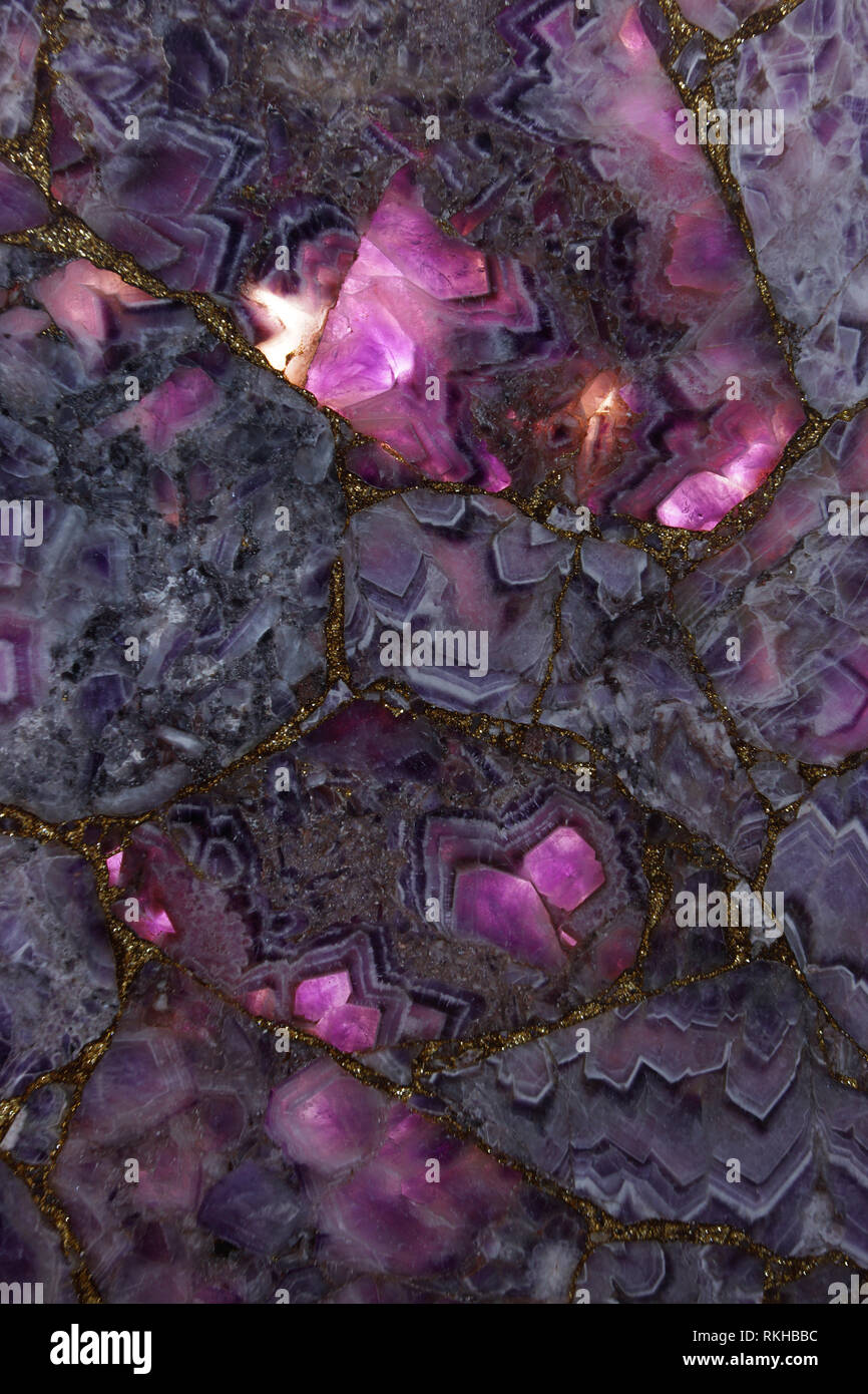 Purple marble granite stone slab hi-res stock photography and images ...