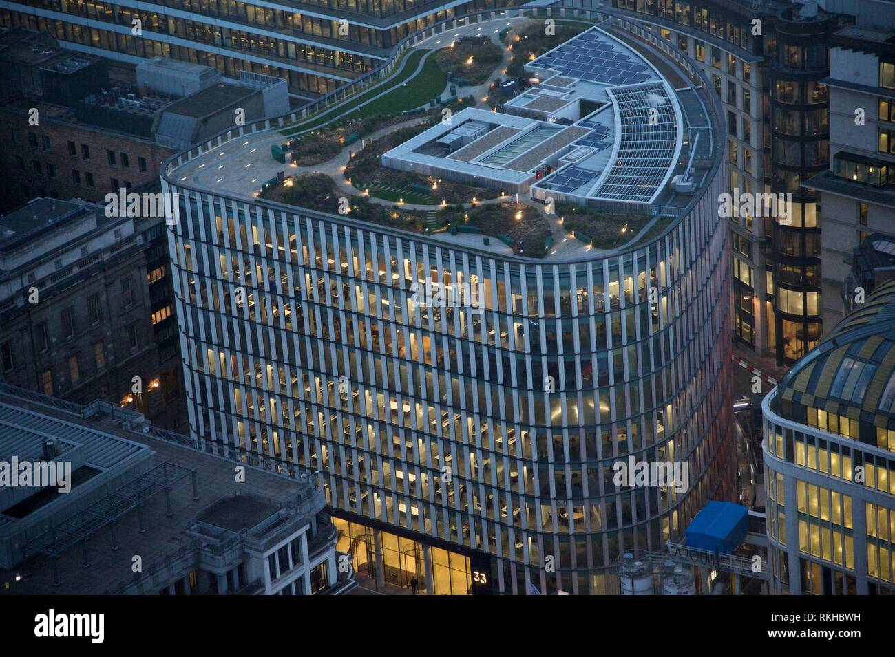 Spectacular views of all of London as seen from the walkie talkie ...