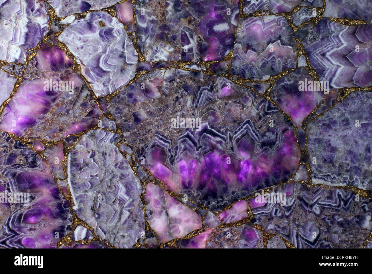 Purple marble granite stone slab hi-res stock photography and images ...