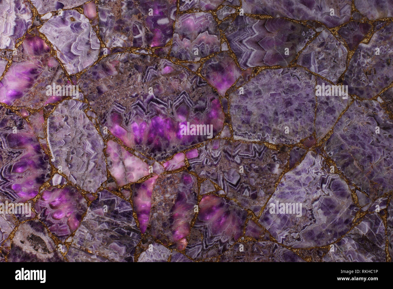 Purple marble granite stone slab hi-res stock photography and images ...