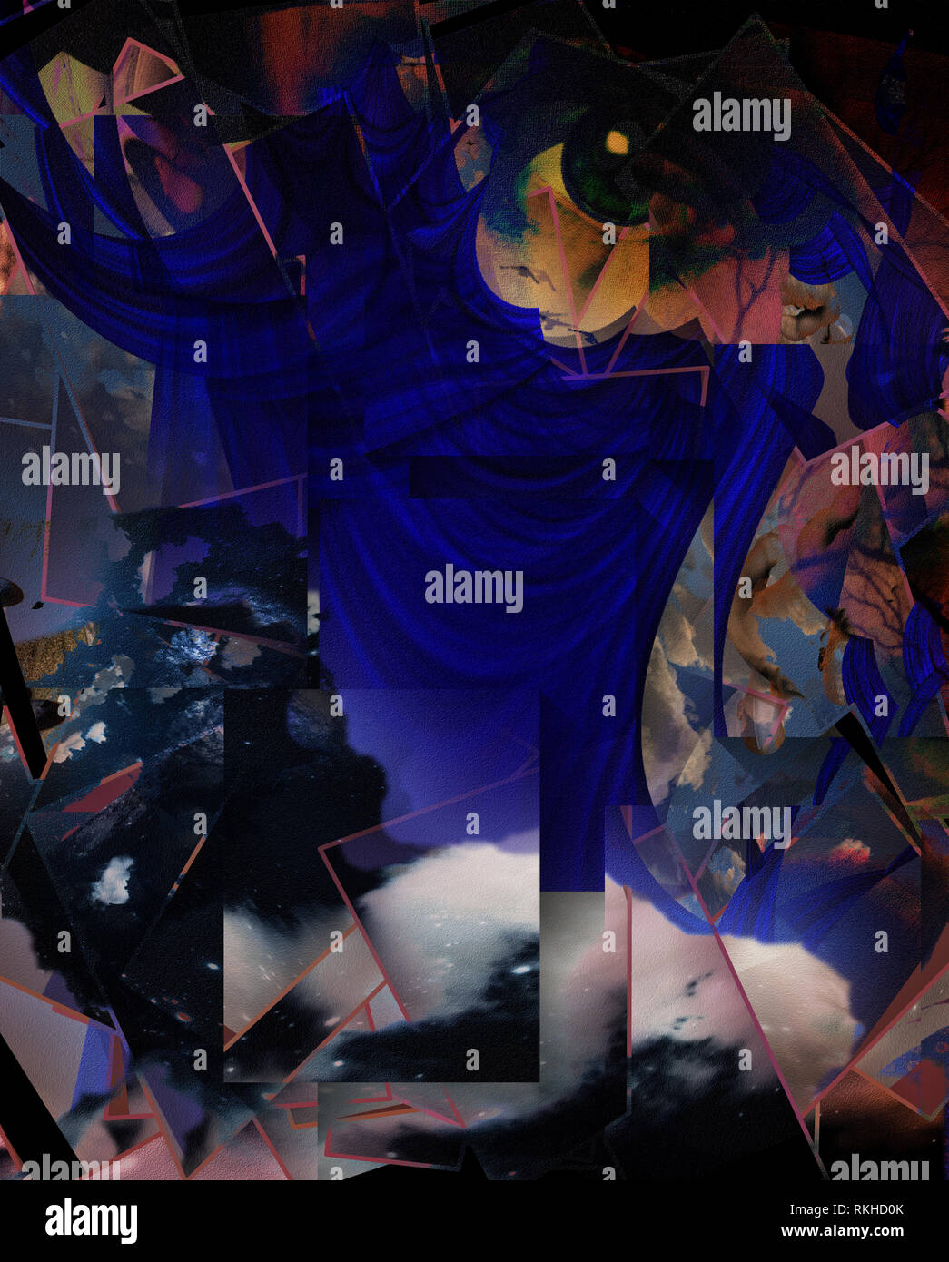 3d man curtain hi-res stock photography and images - Alamy