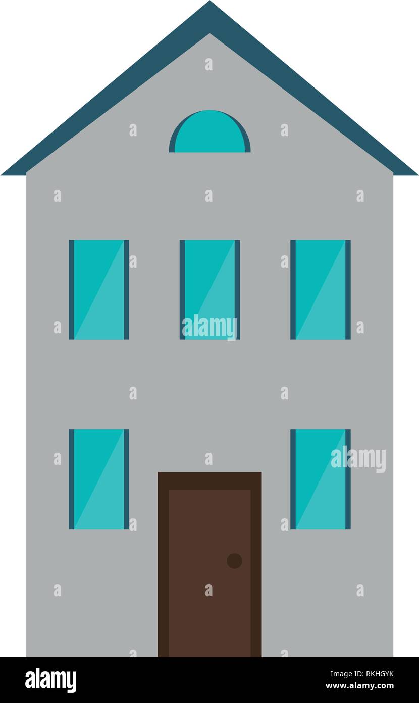 House real estate cartoon isolated Stock Vector Image & Art - Alamy