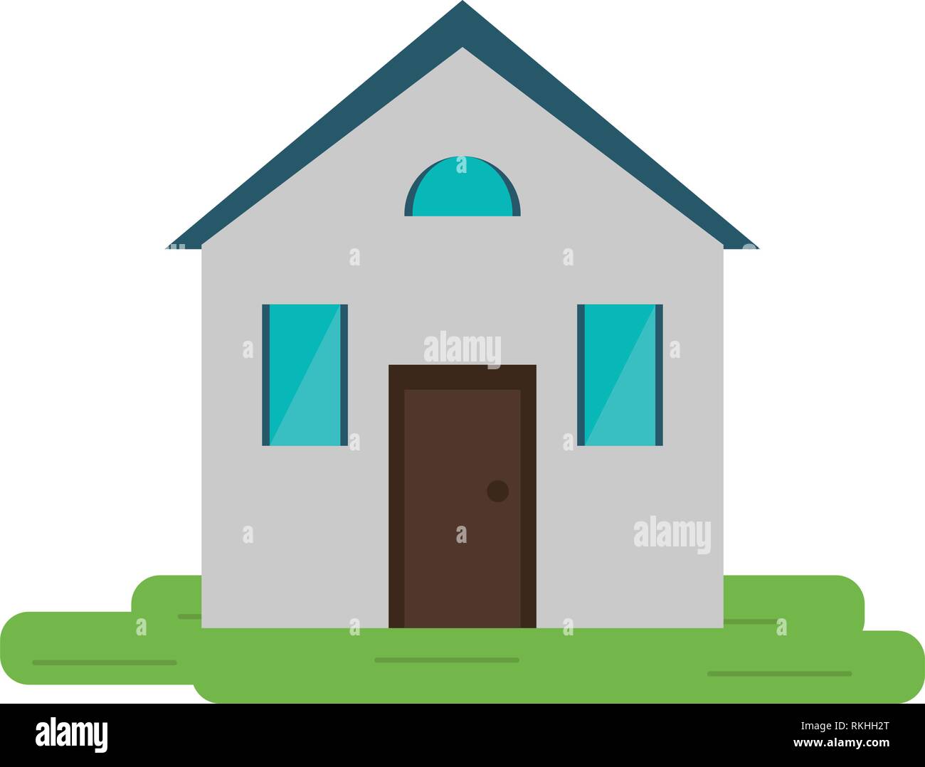 House real estate cartoon isolated Stock Vector Image & Art - Alamy