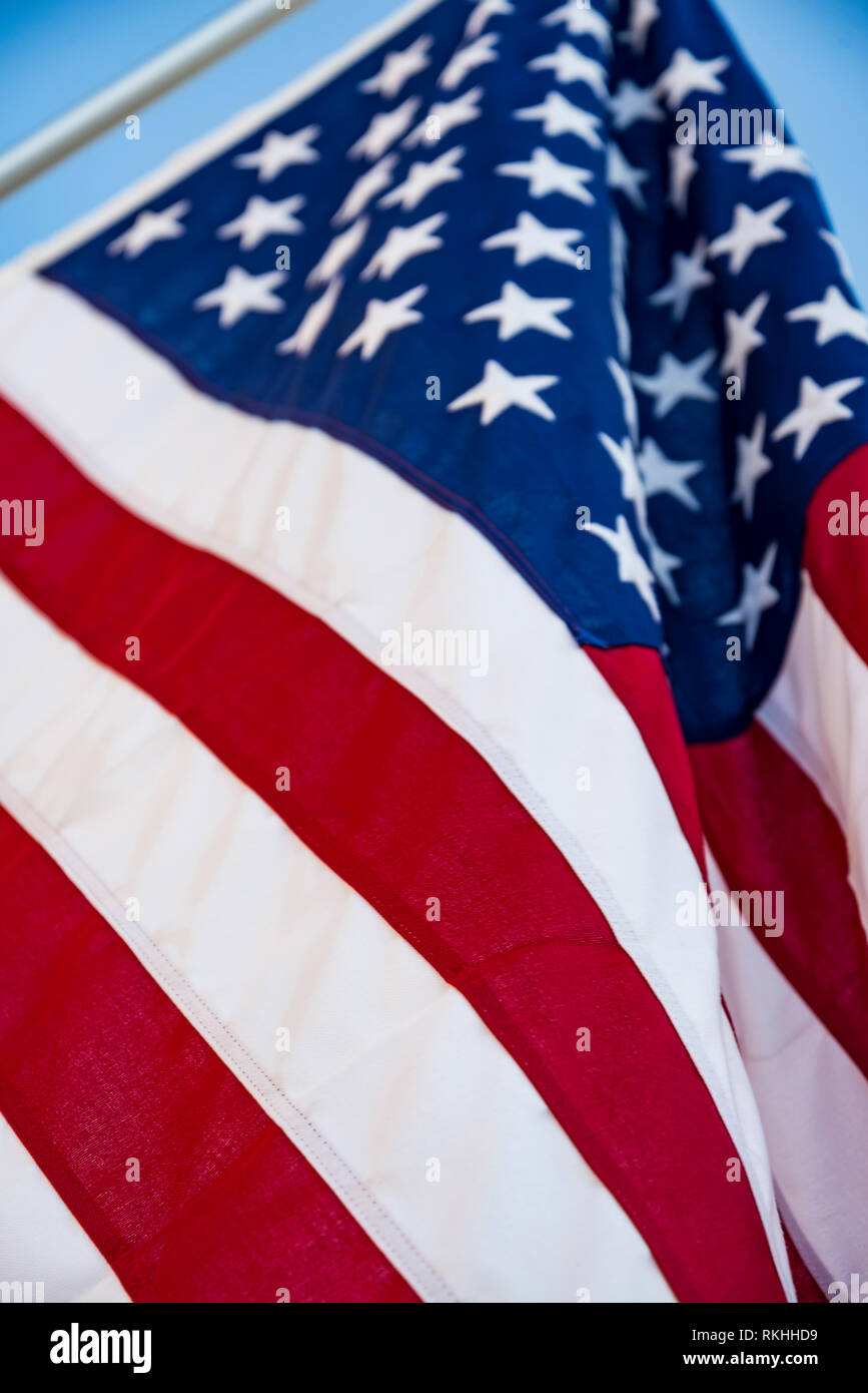 American pride flag hi-res stock photography and images - Alamy