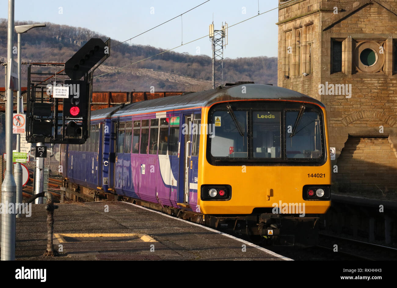 Diesel multiple unit train dmu carnforth hi-res stock photography and ...