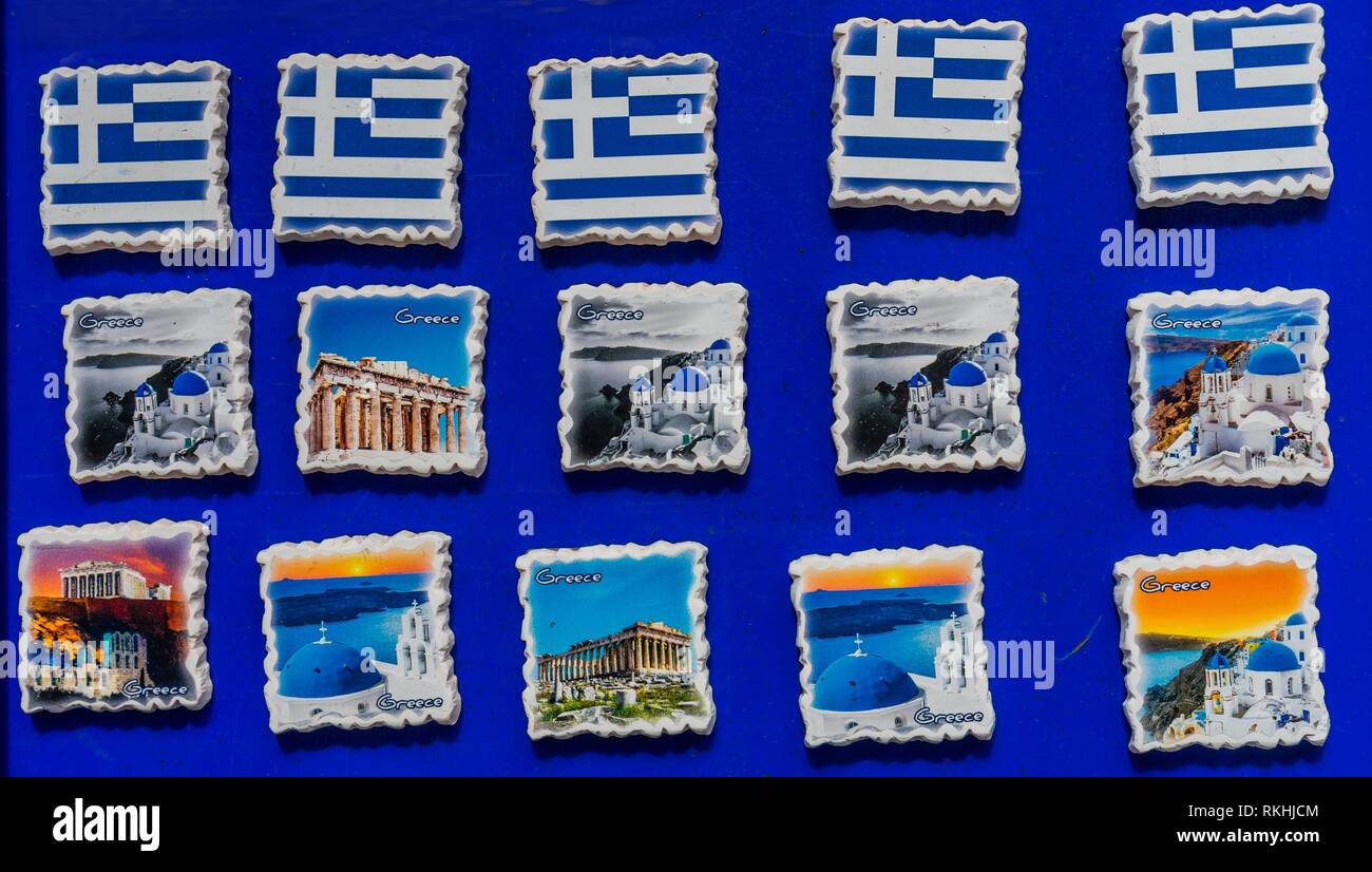 Greek flag parthenon hi-res stock photography and images - Alamy