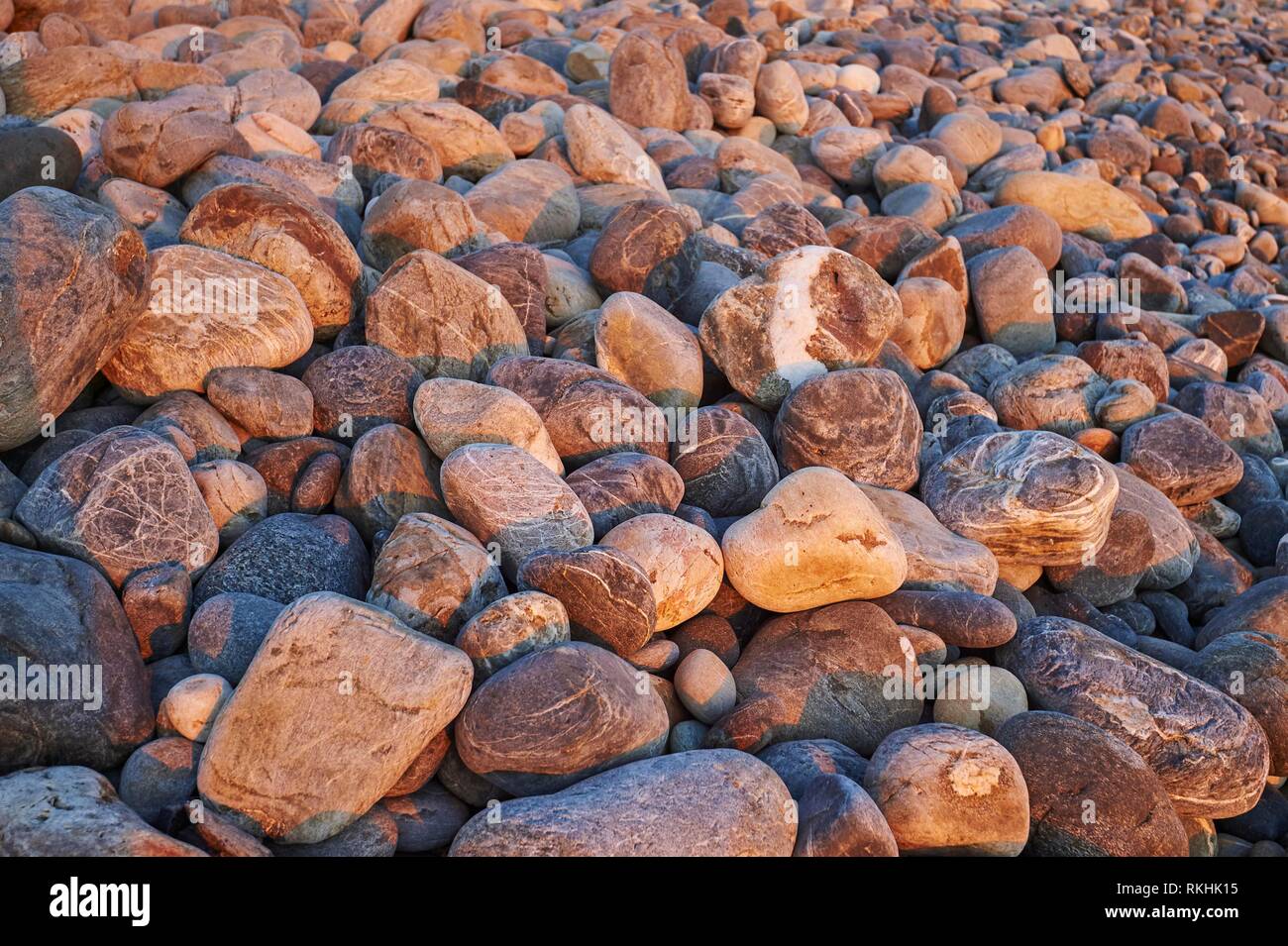 Stones at the beach, Thessalien, Crete, Greece Stock Photo - Alamy