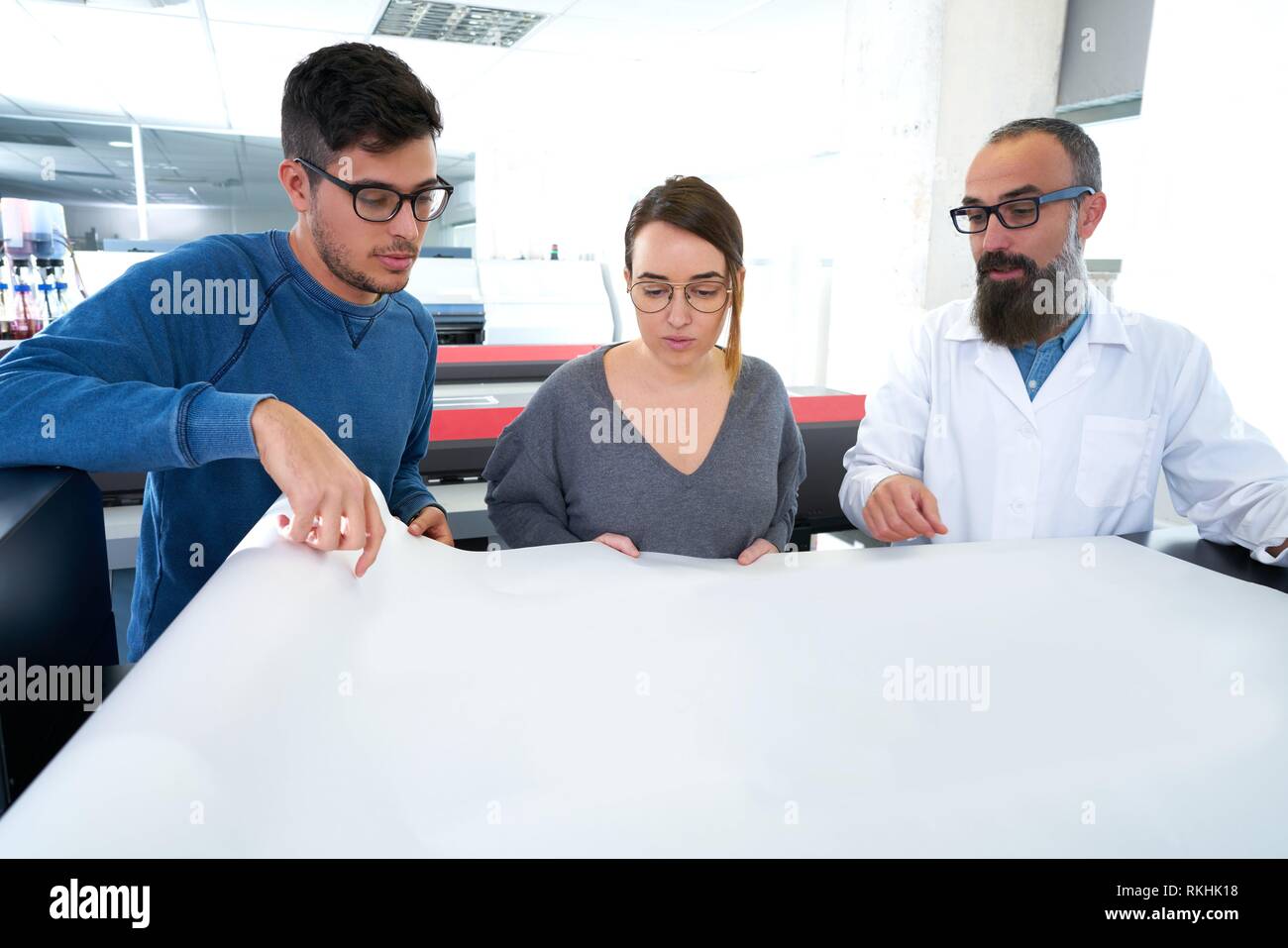 Plotter printing hi-res stock photography and images - Alamy