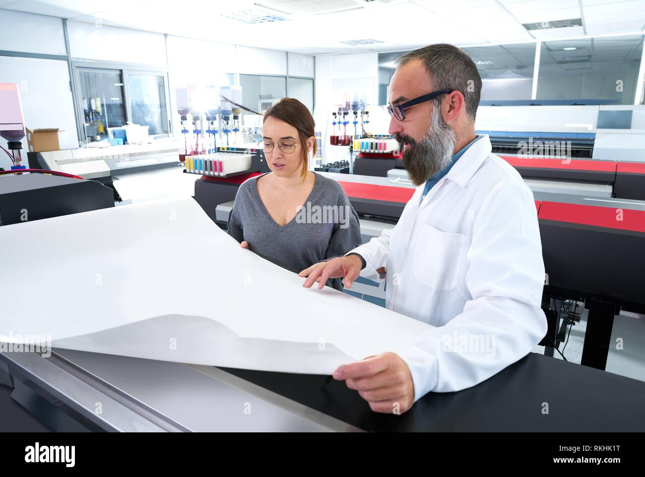 Plotter printing High Resolution Stock Photography and Images - Alamy