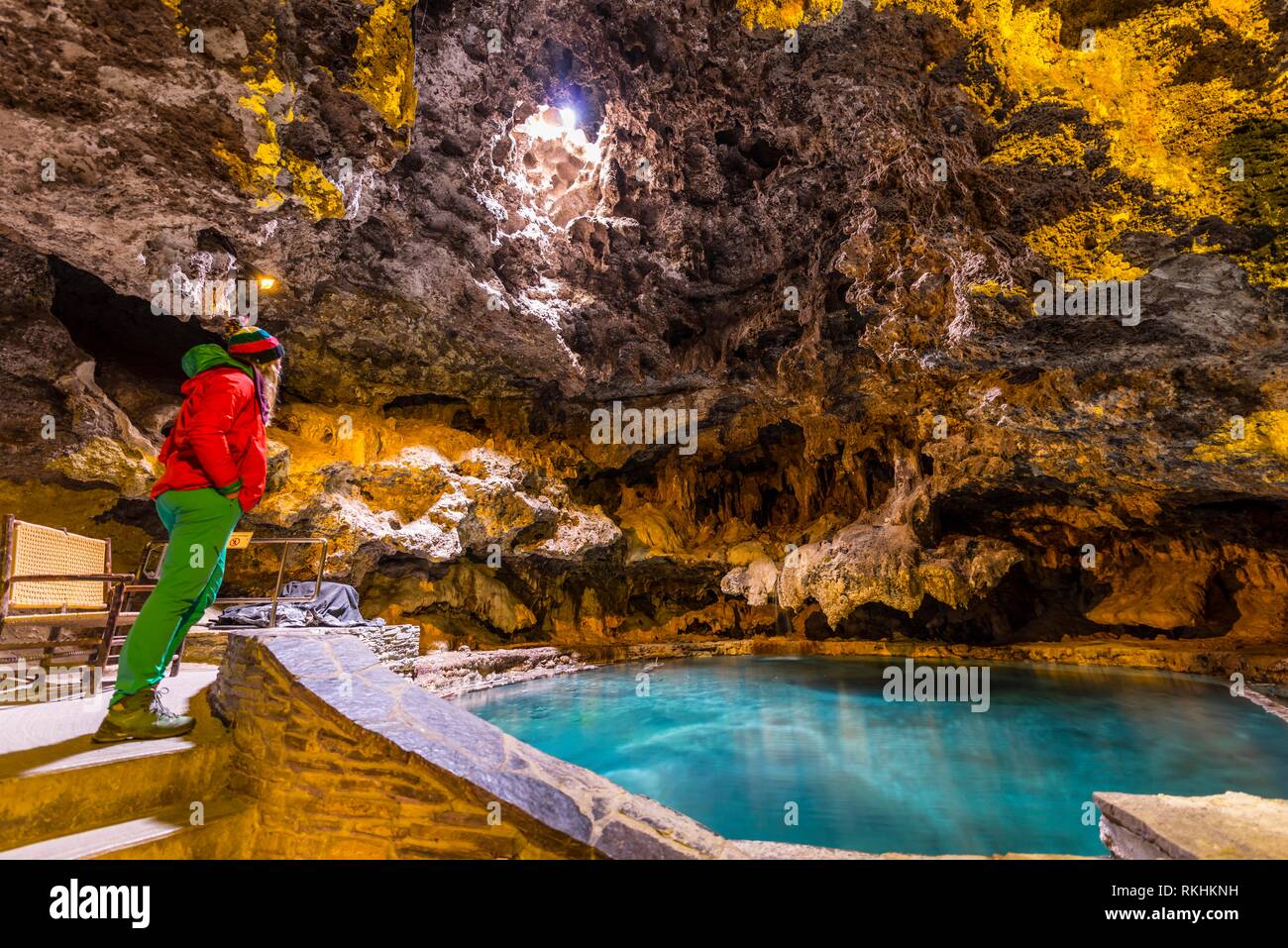 Cave and basin in banff hi-res stock photography and images - Alamy