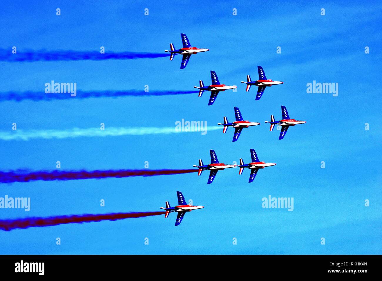 Airplane acrobatics hi-res stock photography and images - Alamy