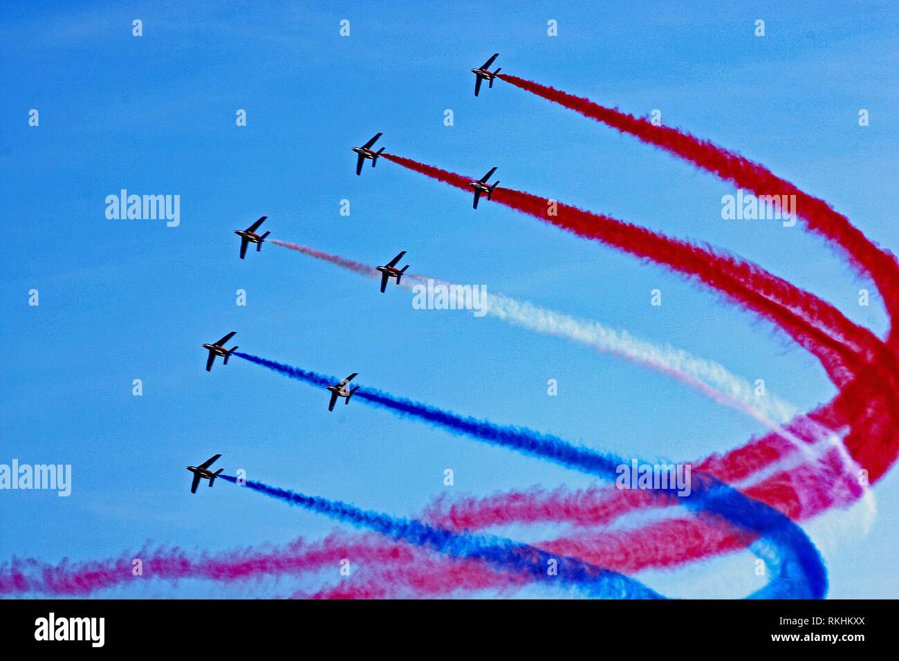 Airplane acrobatics hi-res stock photography and images - Alamy