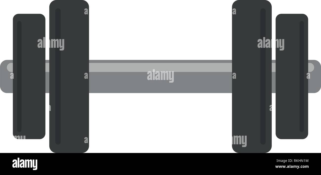 dumbbell gym equipment symbol Stock Vector Image & Art - Alamy