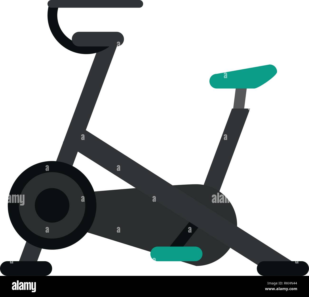 Gym spinning machine symbol Stock Vector Image & Art - Alamy