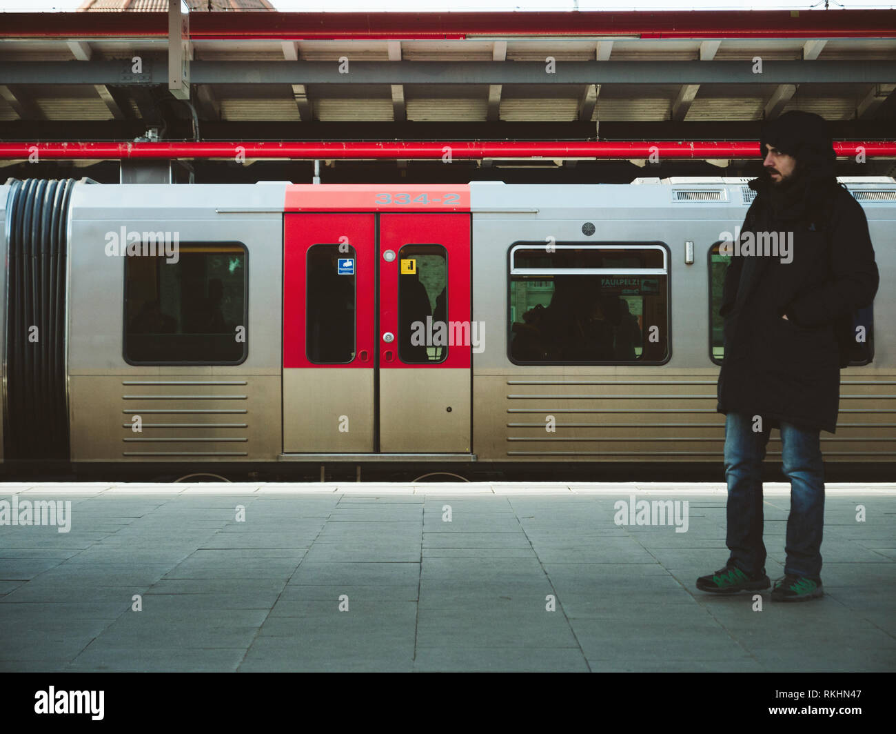 Germany railroad map hi-res stock photography and images - Alamy