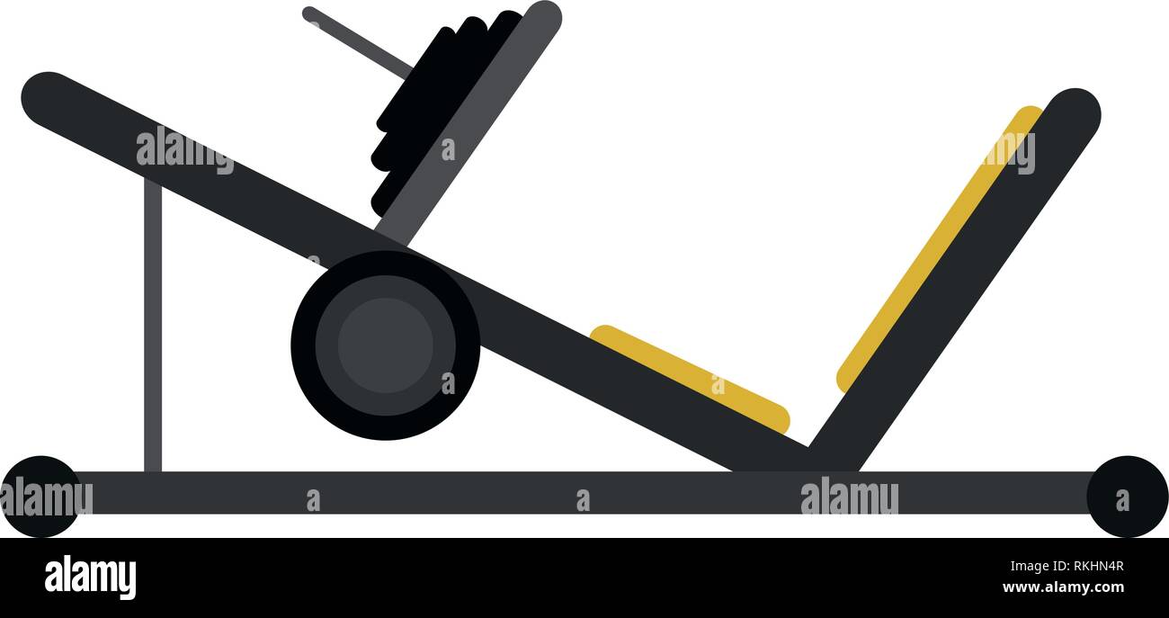 Gym iron weights and stretch Stock Vector Image & Art - Alamy
