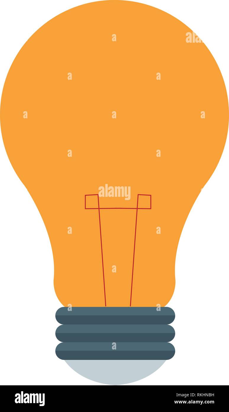 bulb light symbol isolated Stock Vector Image & Art - Alamy