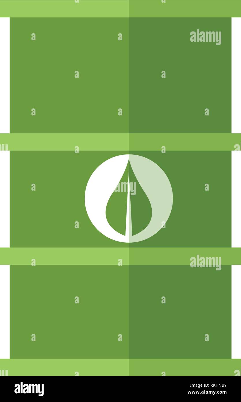 green fuel barrel symbol Stock Vector Image & Art - Alamy