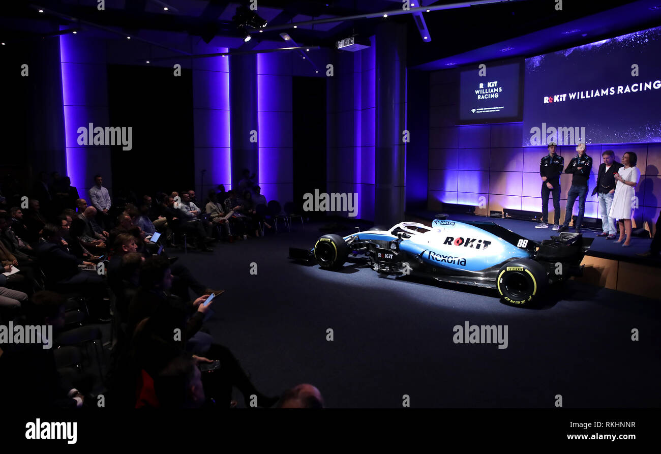 Unveiling of the new livery during the Williams 2019 livery launch at ...
