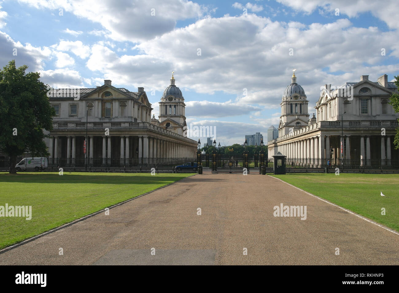 Greenwich London symmetry Stock Photo - Alamy