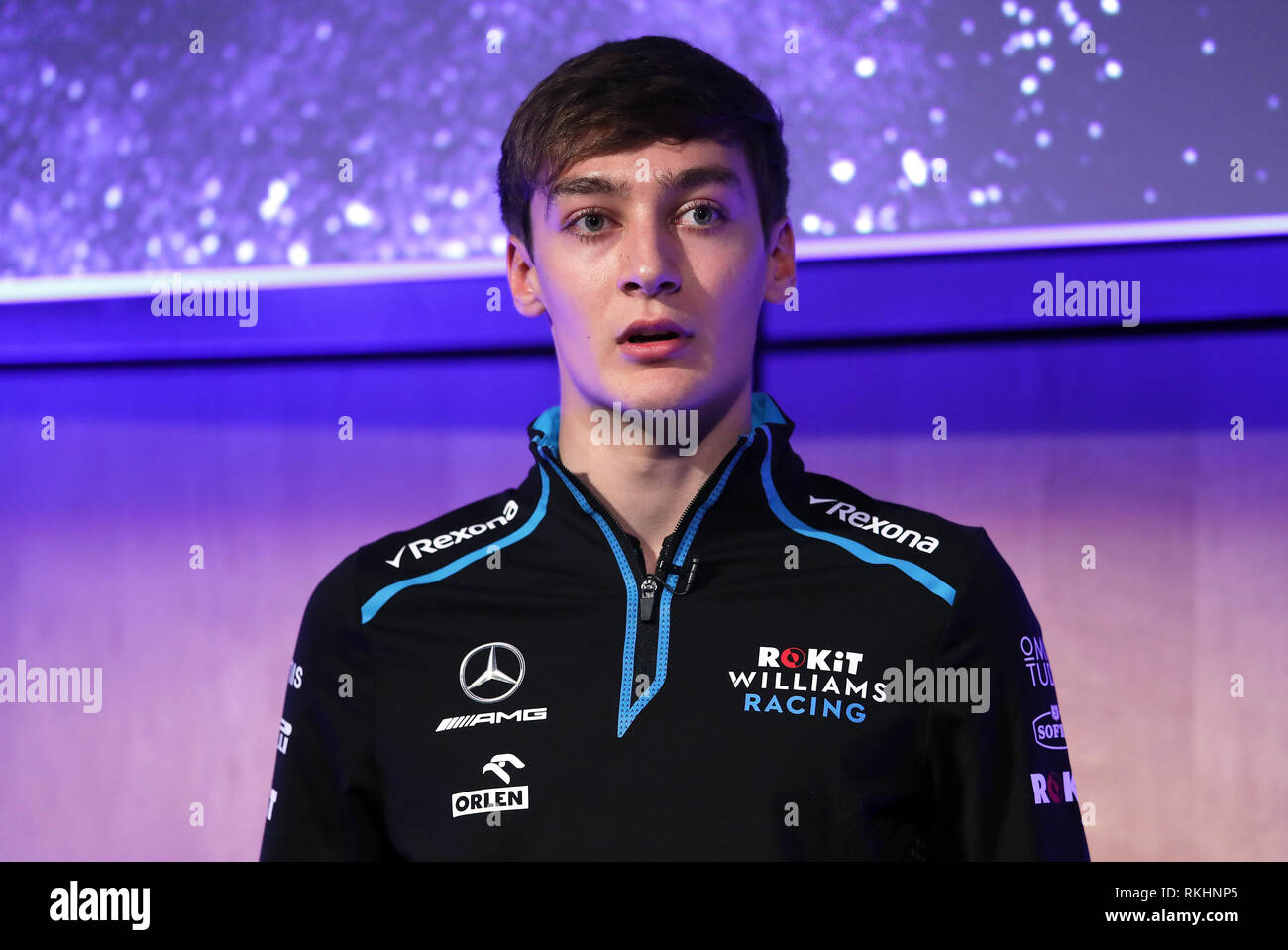 Williams Formula One driver George Russell during the Williams 2019 ...