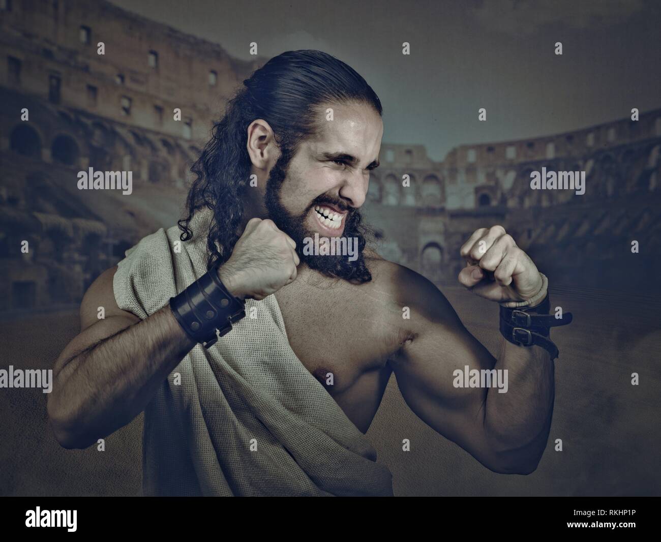 Fighter male hi-res stock photography and images - Alamy
