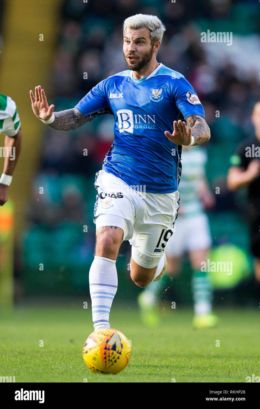 St Johnstone's Richard Foster during the William Hill Scottish Cup ...