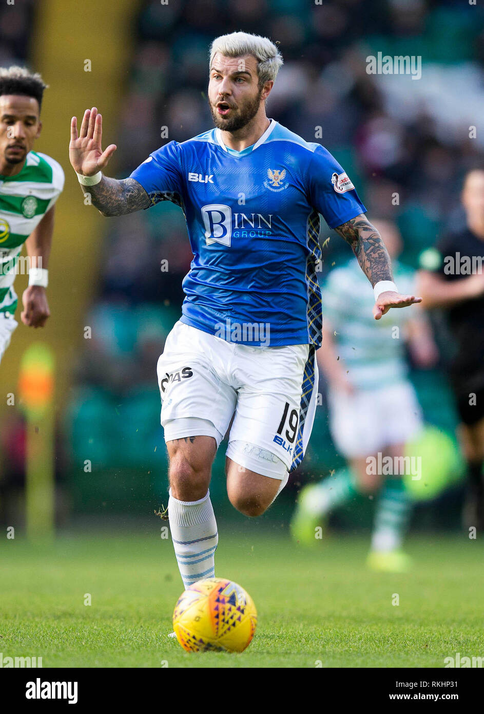 St Johnstone's Richard Foster during the William Hill Scottish Cup ...
