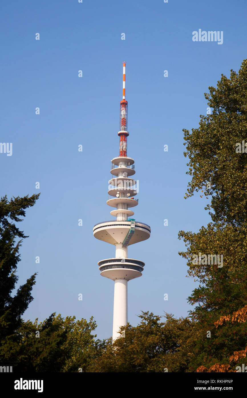 Hamburger TV tower, Heinrich Hertz tower, telecommunications tower ...