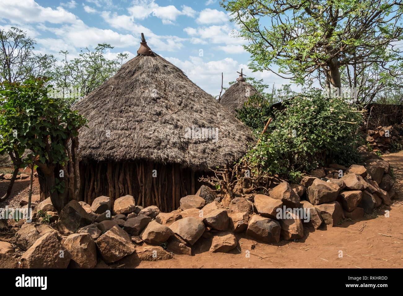 Traditional house ethiopia hi-res stock photography and images - Alamy