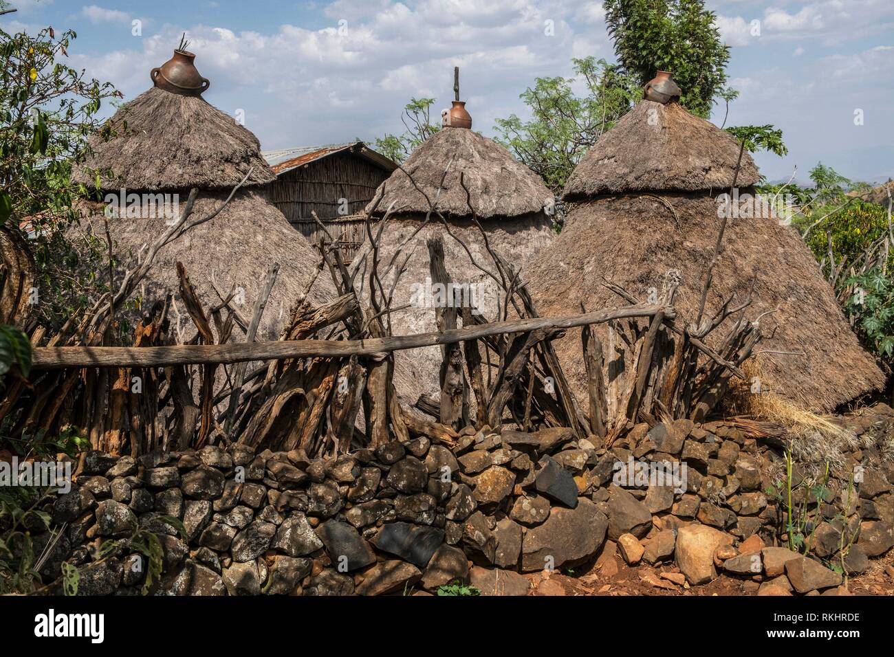 Traditional house ethiopia hi-res stock photography and images - Alamy