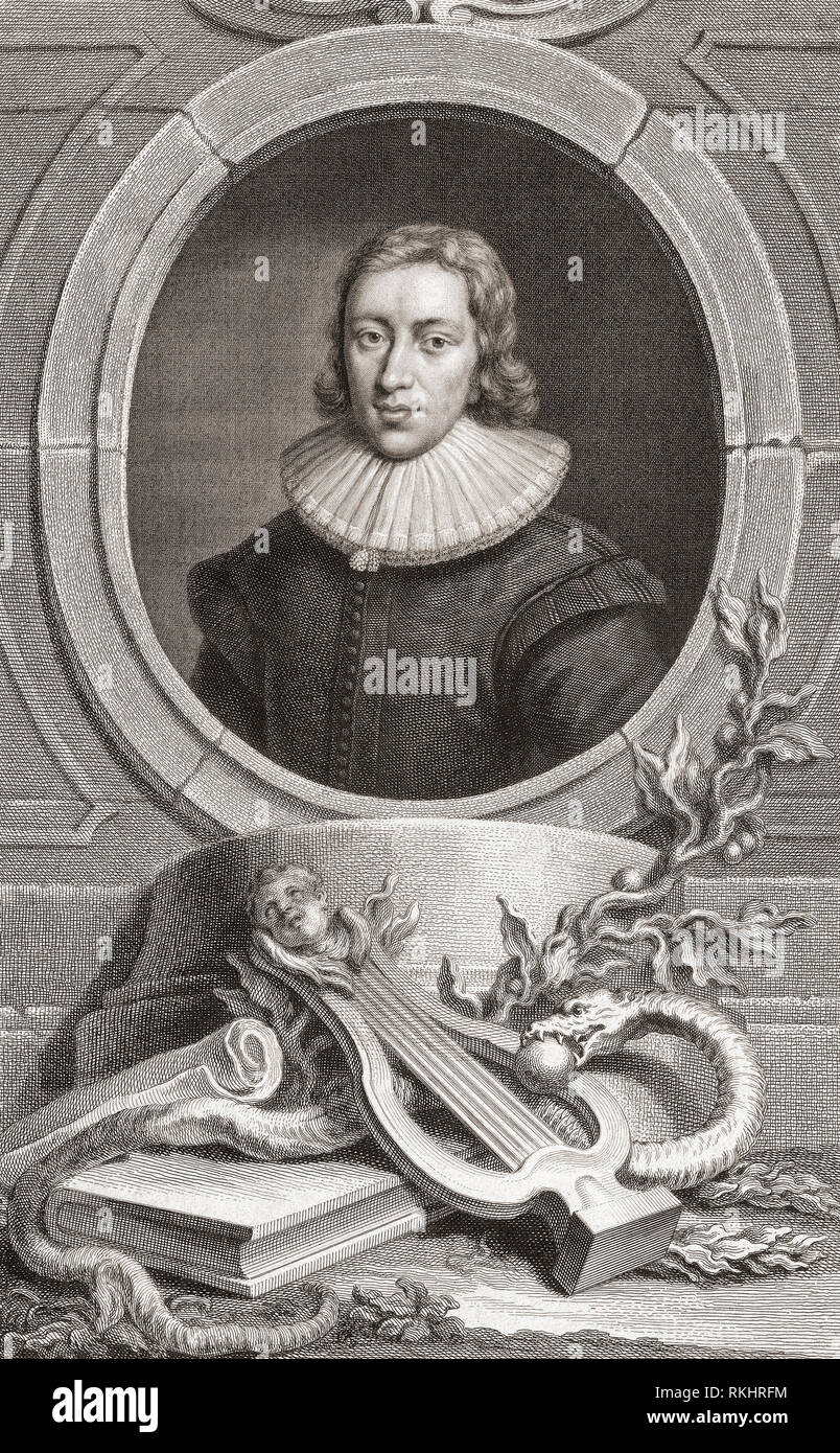 John Milton, 1608 – 1674. English poet, polemicist, man of letters, and ...