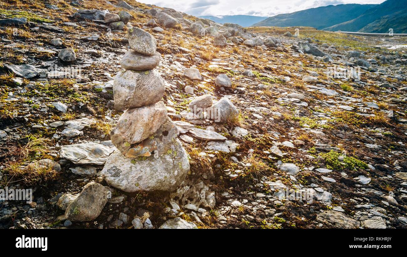 Stone rock norway stack mountain hi-res stock photography and images ...