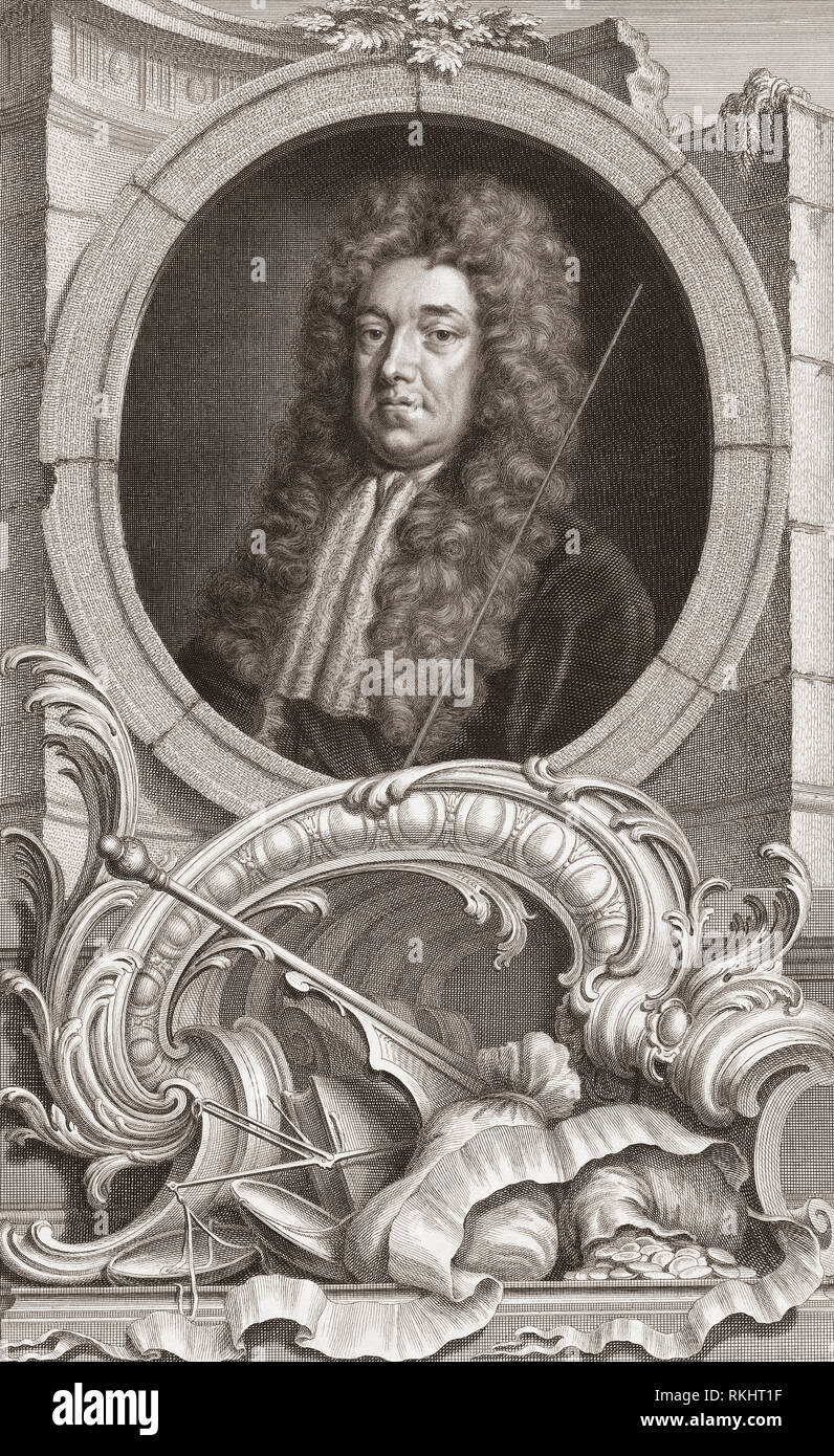 Sidney godolphin, 1st earl of godolphin hi-res stock photography and ...