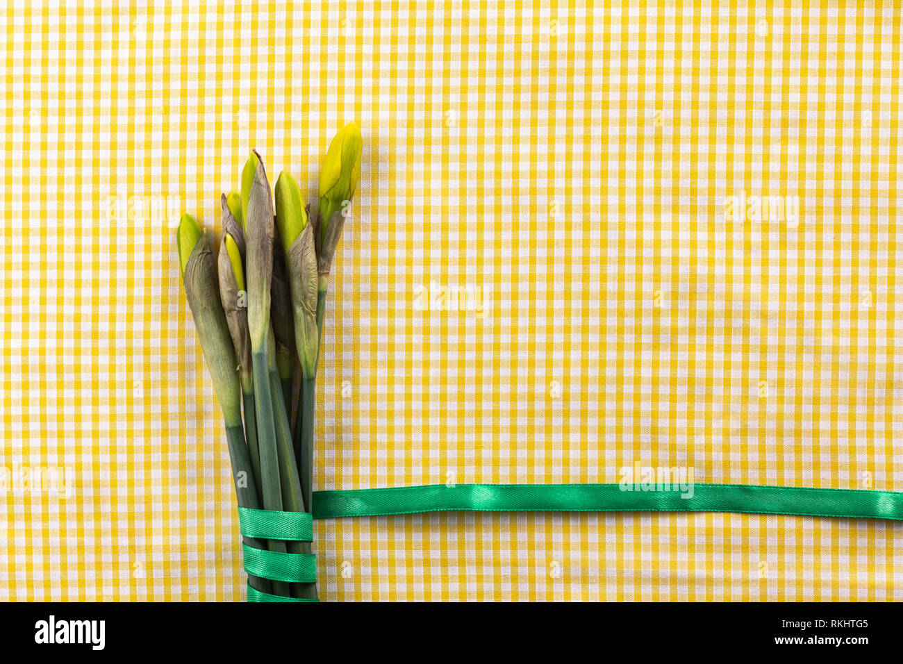 Gingham flower hi-res stock photography and images - Alamy