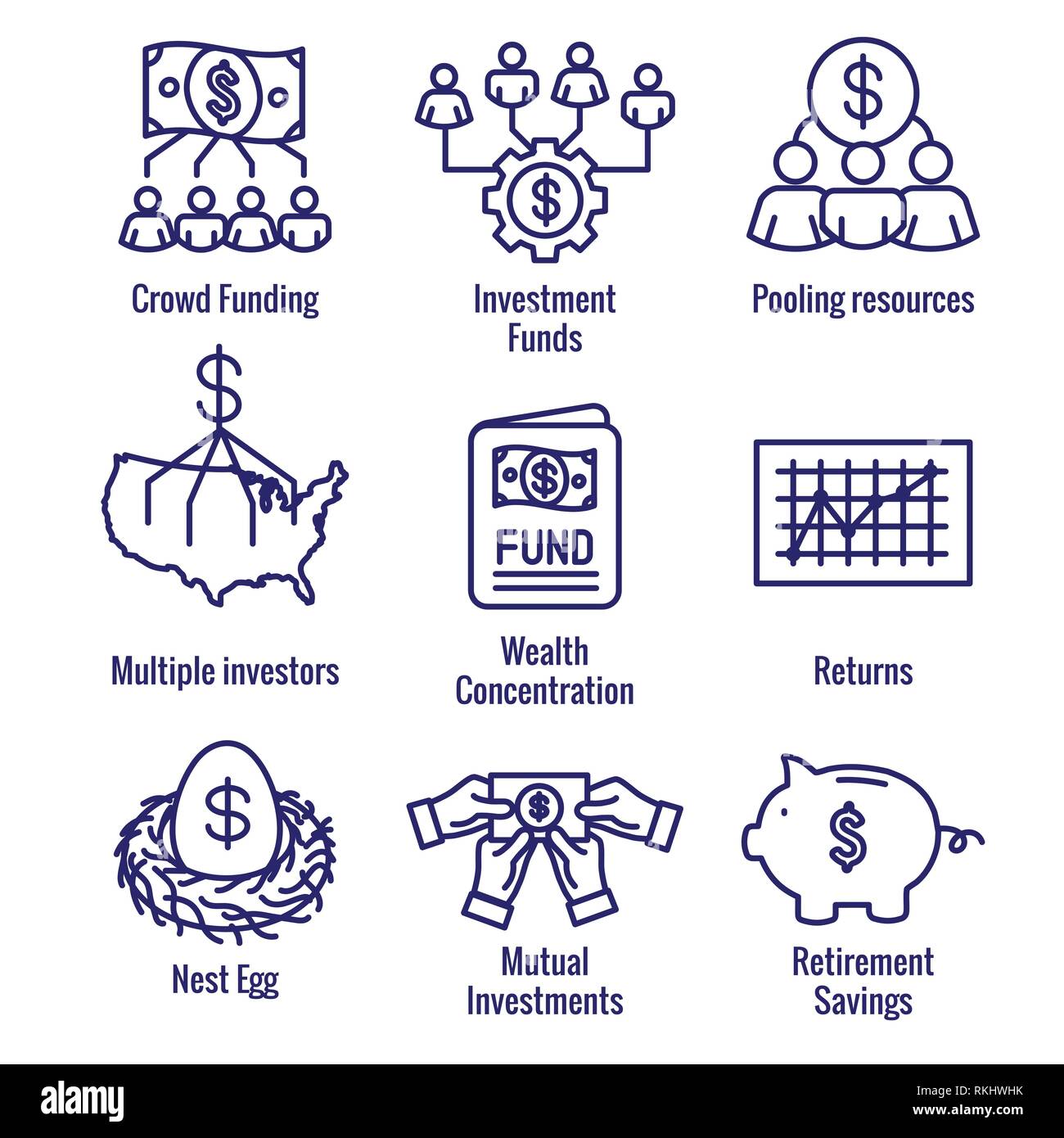 Early retirement illustration Stock Vector Images - Alamy