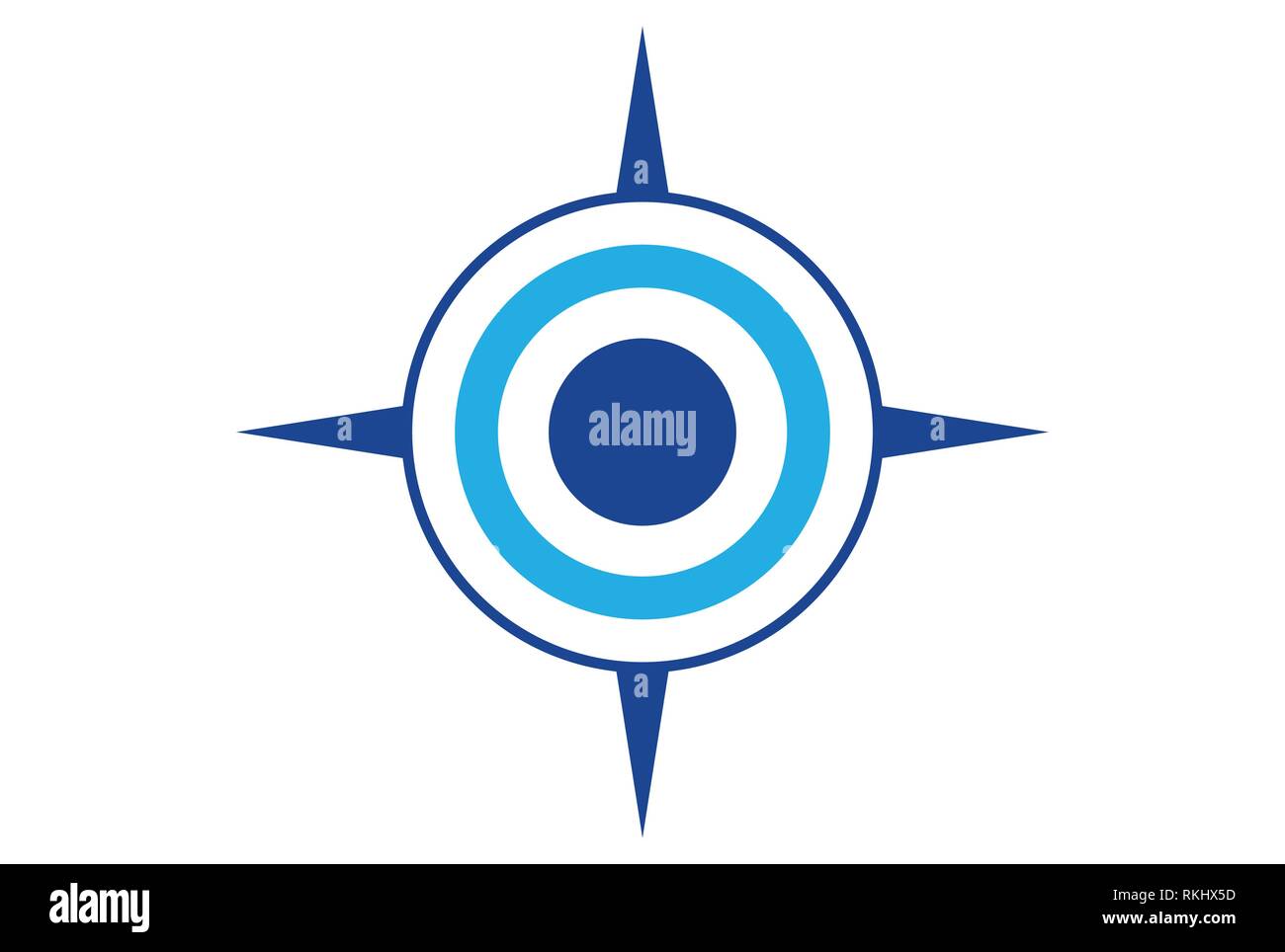 compass abstract logo icon Stock Vector Image & Art - Alamy