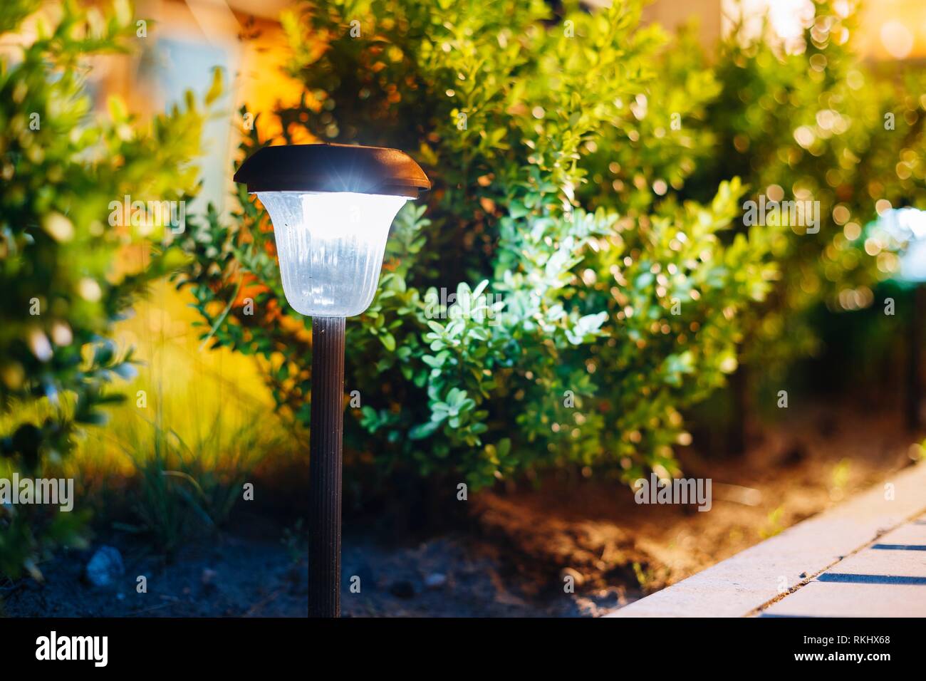 Solar Garden Light Renewable Energy Sources
