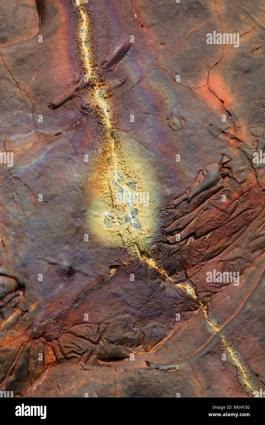 Surface of river soil with minerals Stock Photo - Alamy