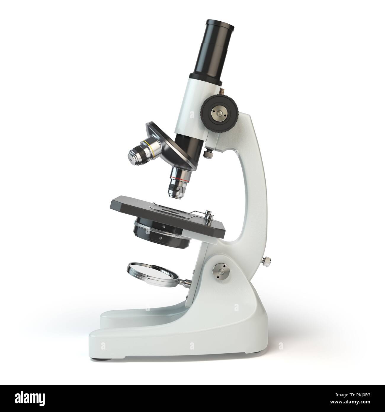 Microscope backgrounds Cut Out Stock Images & Pictures - Alamy