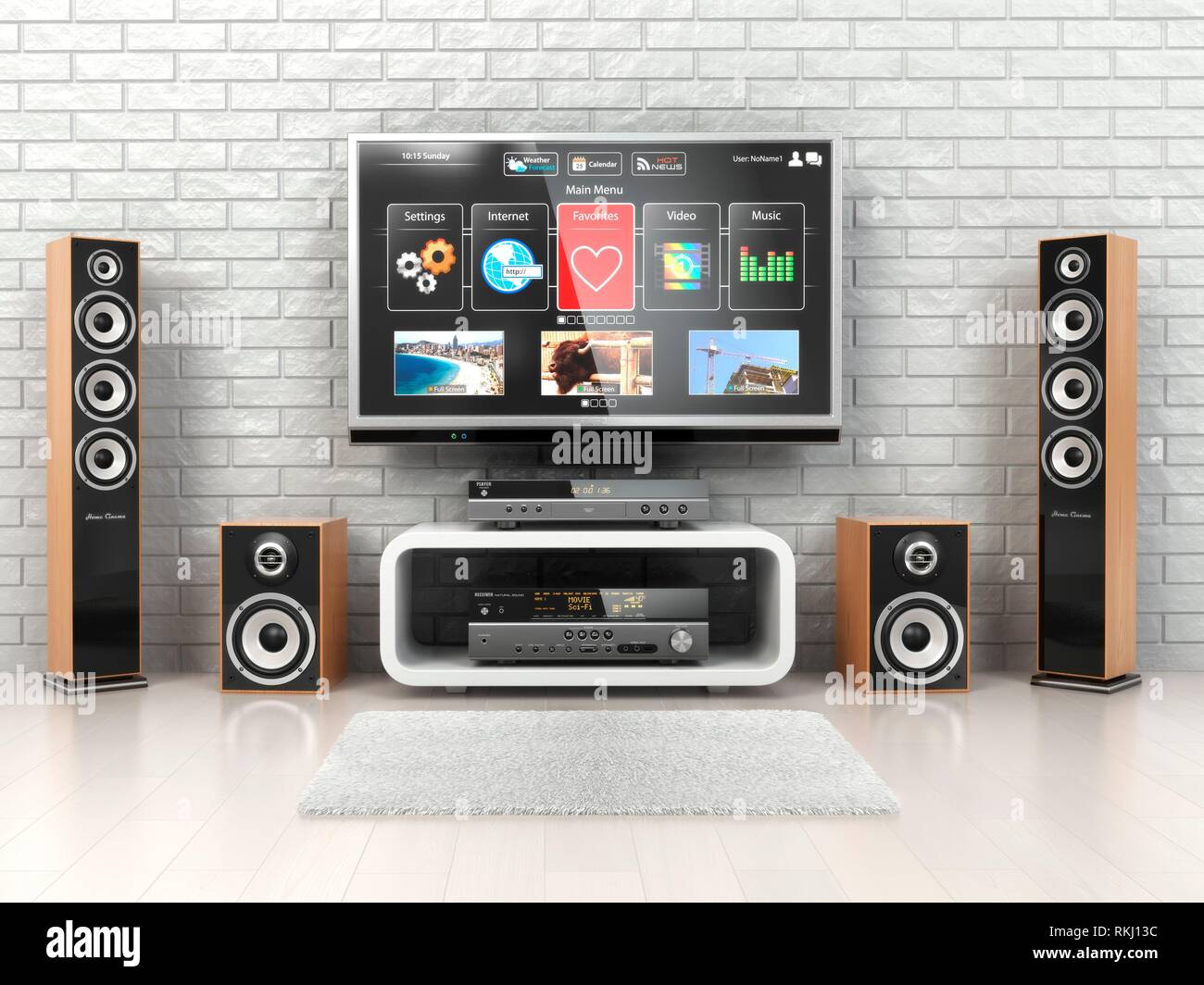 3d sound system hi-res stock photography and images - Alamy