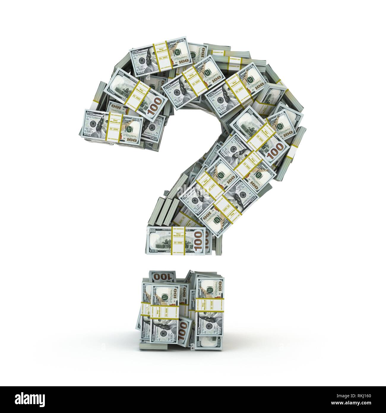 Dollar sign question mark hi-res stock photography and images - Alamy