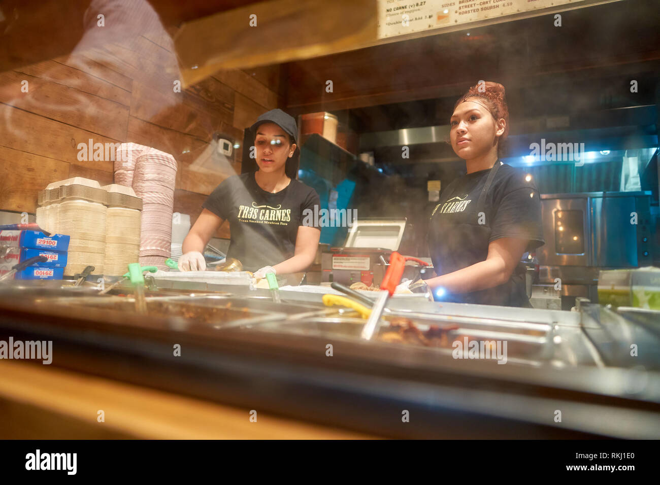 Barbeque Restaurant Interior High Resolution Stock Photography and ...
